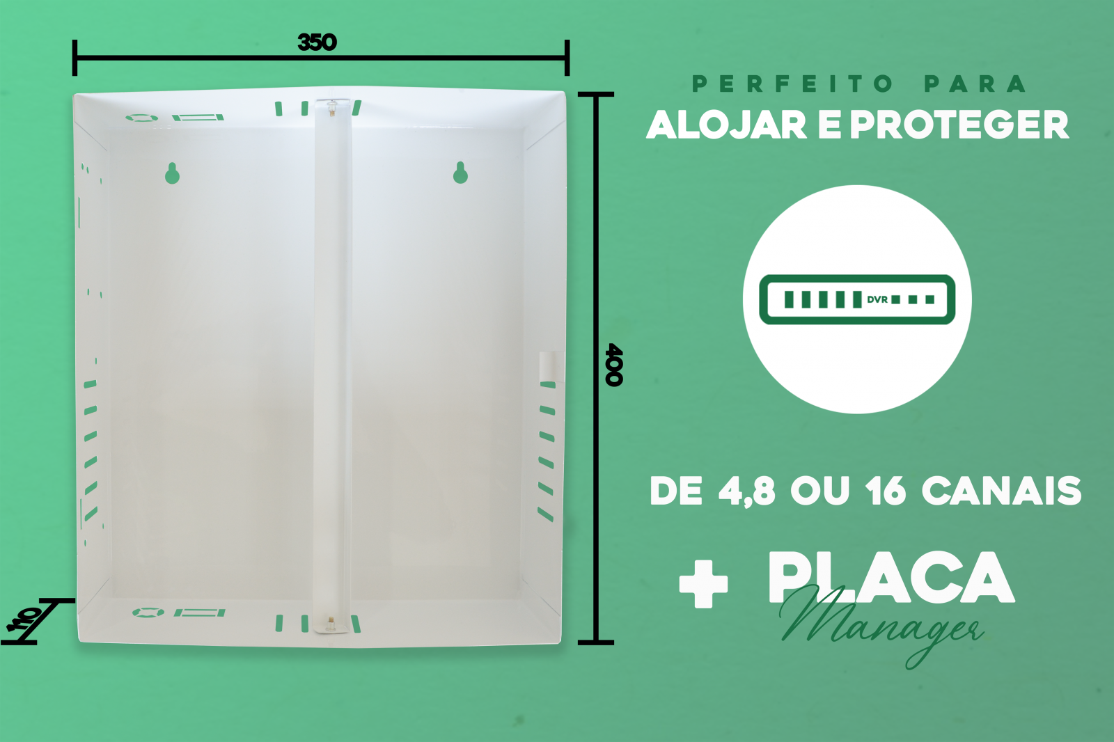 Por que usar um Rack Mini Fine Para Seu DVR? - MAX Eletron
